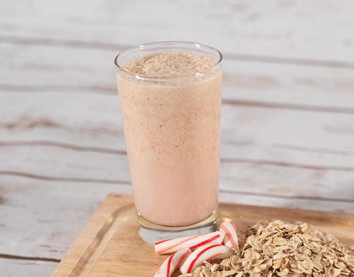 Peppermint-Oat Protein Shake