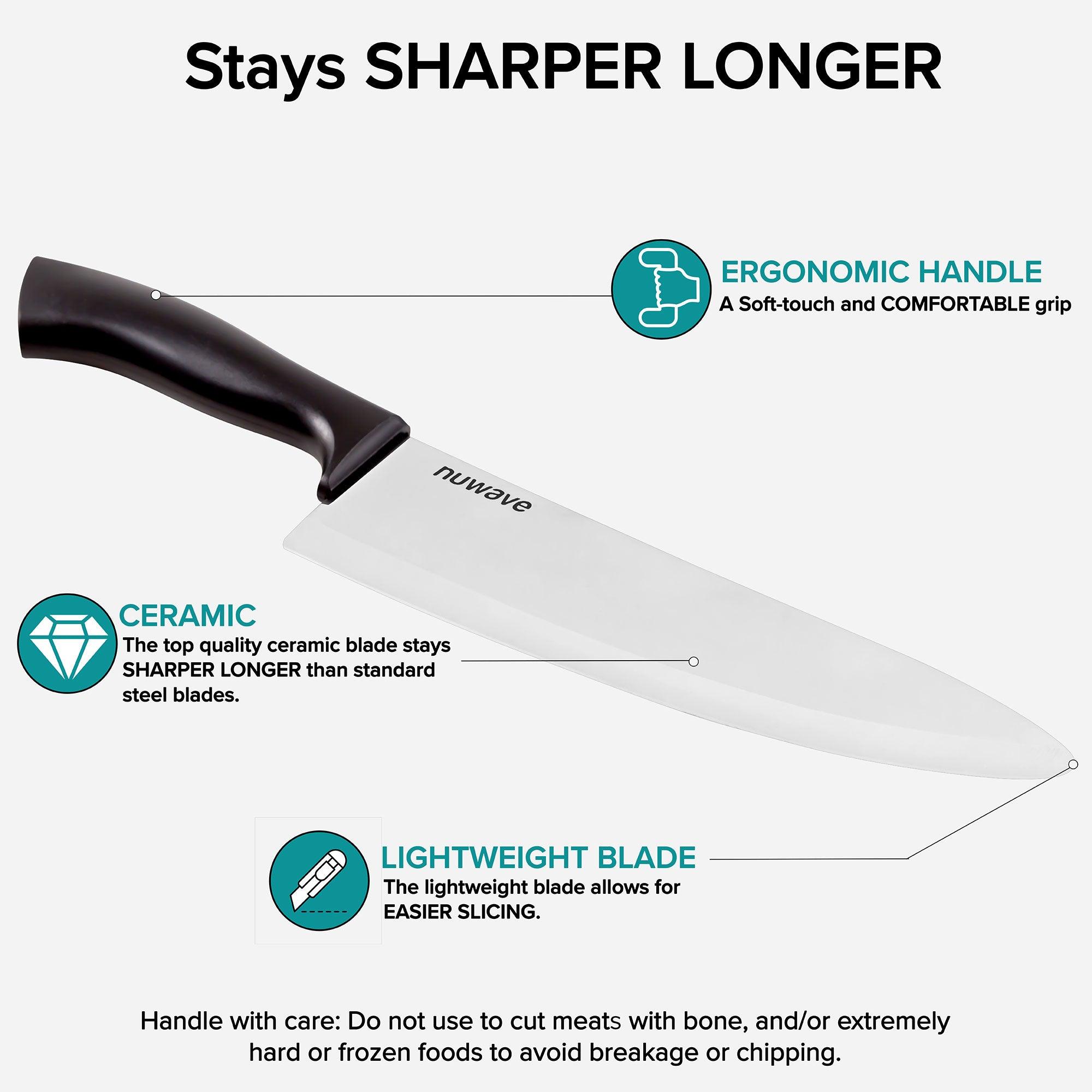 Nuwave 4-piece Ceramic Knife Set