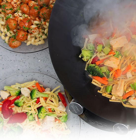 Shop Nuwave® Mosaic Induction Wok: Fast, Efficient & Delicious