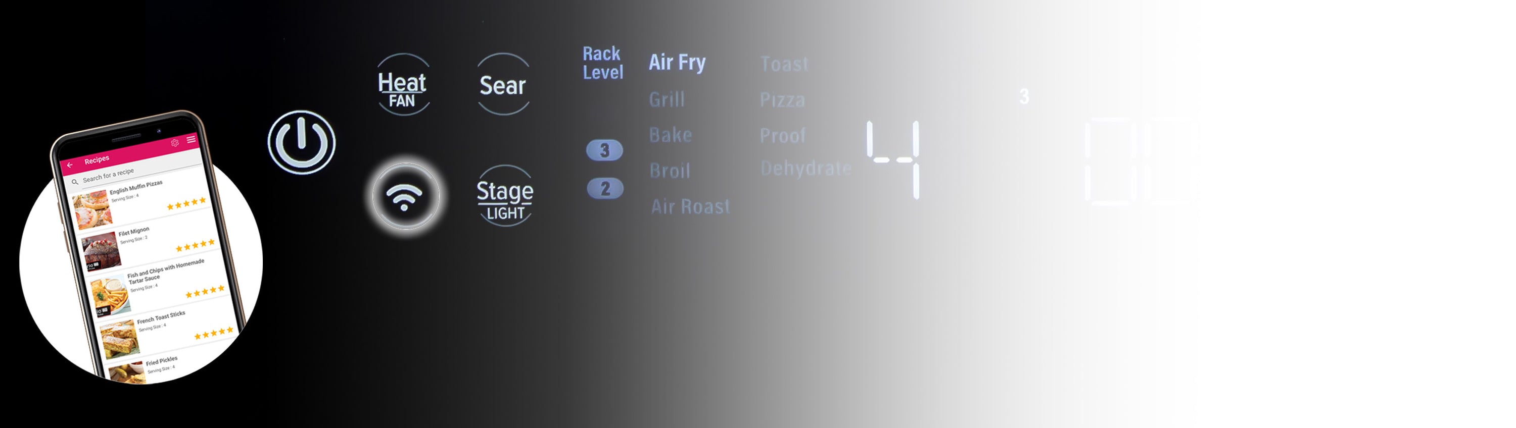 Best Countertop Convection Oven: Pro-Smart with Wi-Fi & 20 Presets